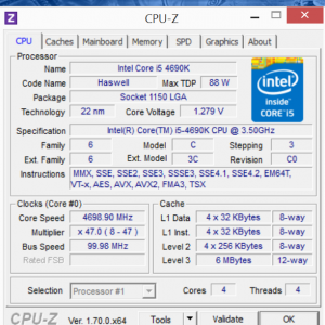 CPU-Z Latest Version Free Download
