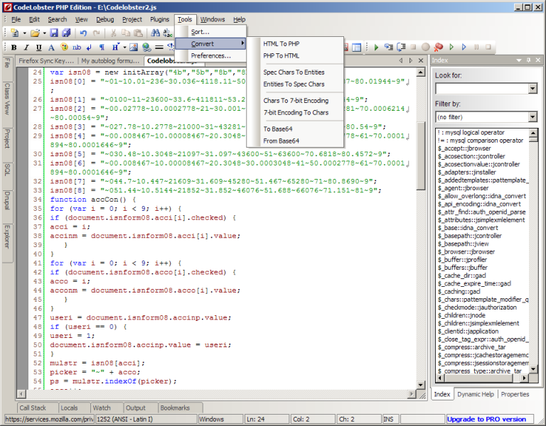 CodeLobster PHP Edition Free Download CodeLobster PHP Edition Free Download