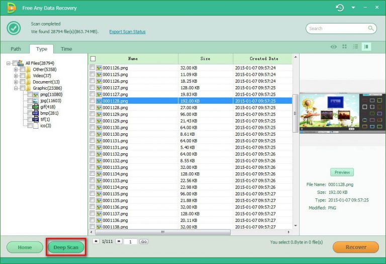 Free Any Data Recovery
