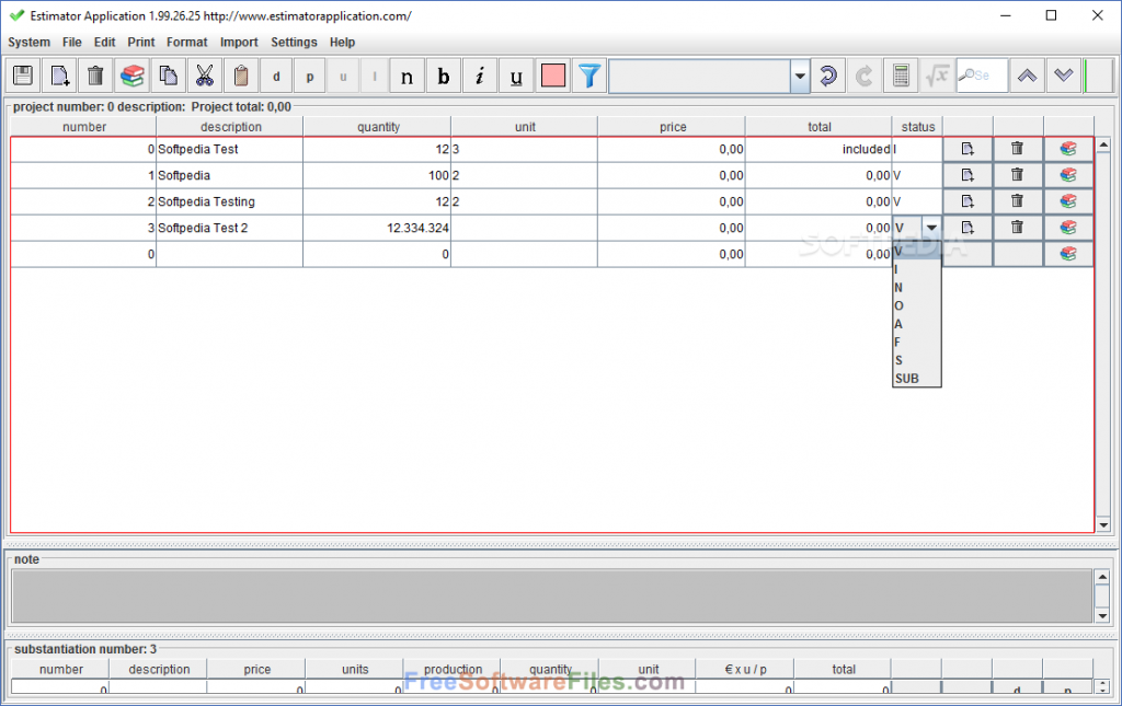 Estimator 1.99.26.57 Free Download