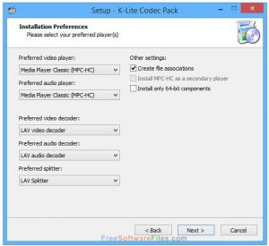 K-Lite Codec Pack Full 13.4.0 Free Download