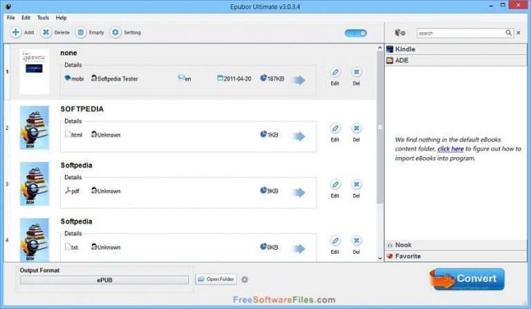 Epubor eBook Converter Free Download