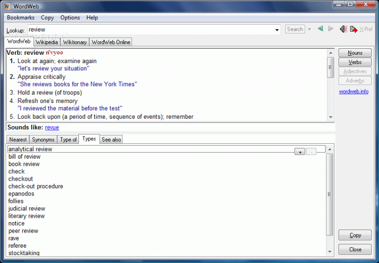 WordWeb Dictionary Free Download