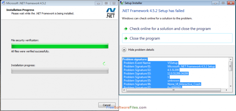 Microsoft .NET framework 4.5 Free Download