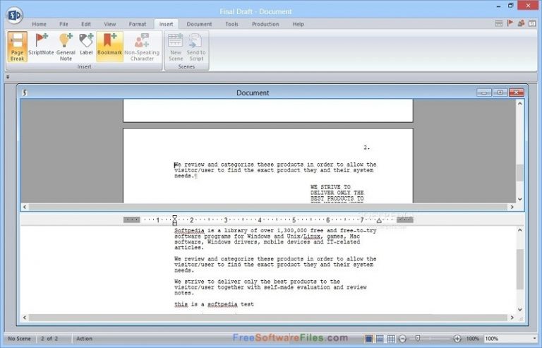 Final Draft 10.0.6 Free Download