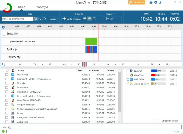 ManicTime Professional 4.1 Free Download