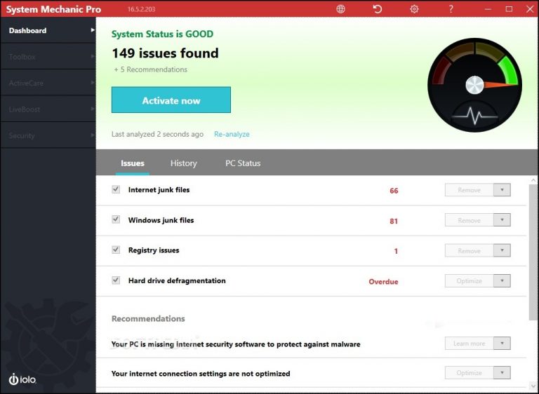 System Mechanic Pro 17.5 Free Download