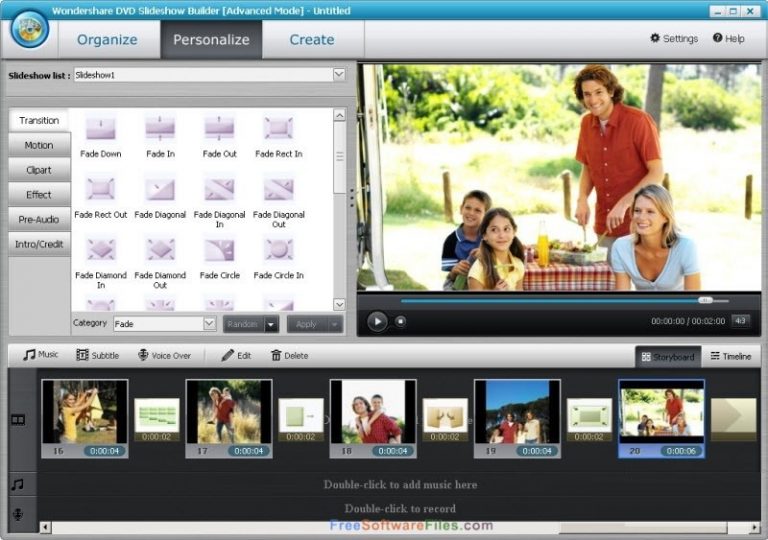 Wondershare DVD Slideshow Builder Deluxe 6.7 Free Download