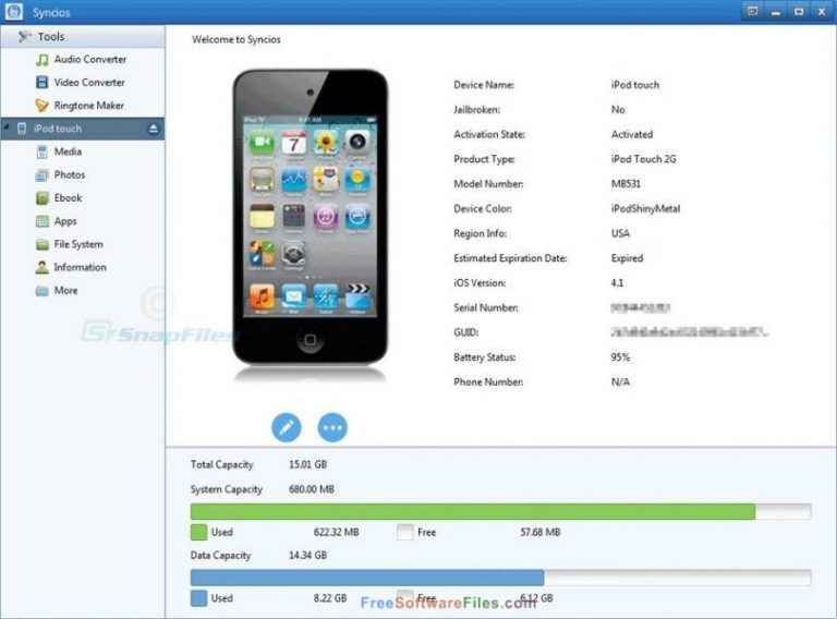 Syncios Manager 6.5.0 Free Download