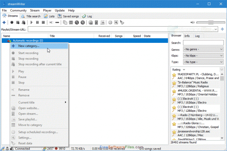 streamWriter Portable 5.4.1.0 Free Download
