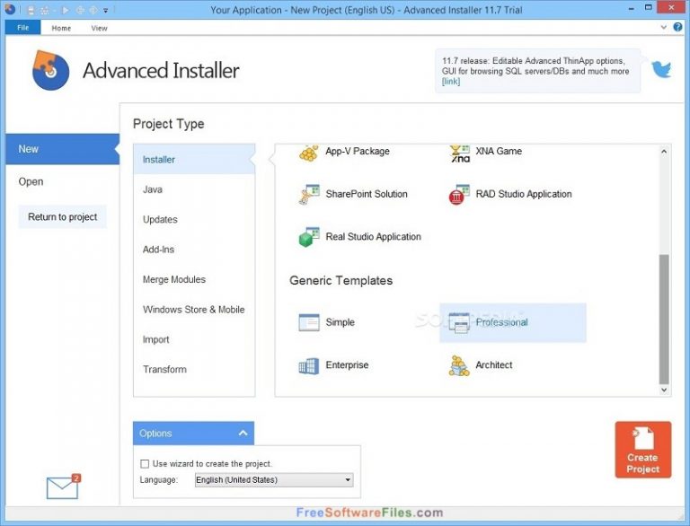 Advanced Installer Architect 15.1 Free Download