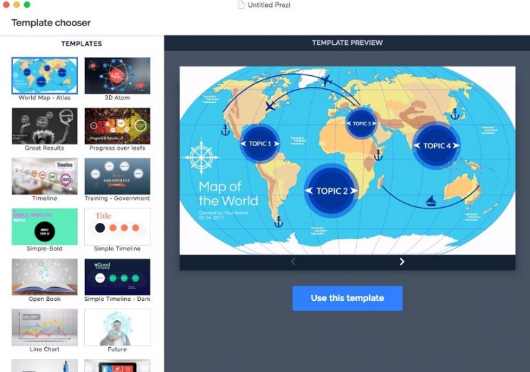 Prezi Next 1.6 Free Download