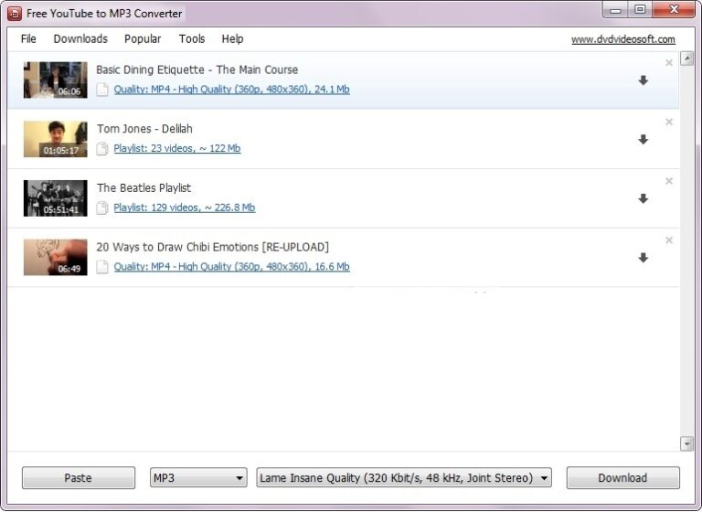 YouTube To MP3 Converter 4 Free Download