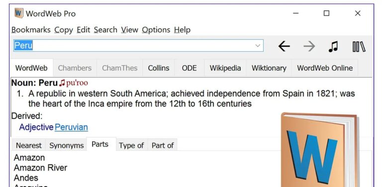 WordWeb Pro 2023 Free Download